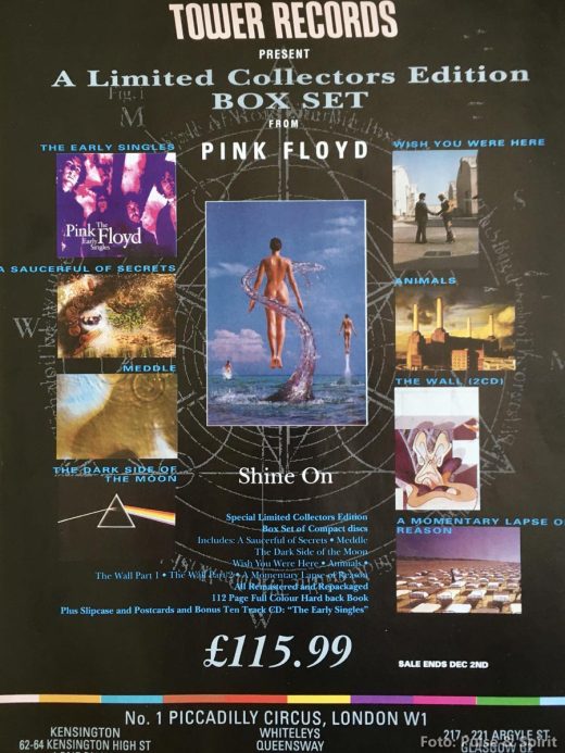 Collection Guide: Pink Floyd – Shine On (Boxset) | Pulse & Spirit