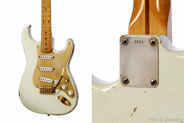 Fender CEO Andy Mooney bot für David Gilmour’s Stratocaster 0001 ...