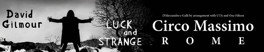 David Gilmour 3.10.2024 Rom, Circo Massimo | Pulse & Spirit