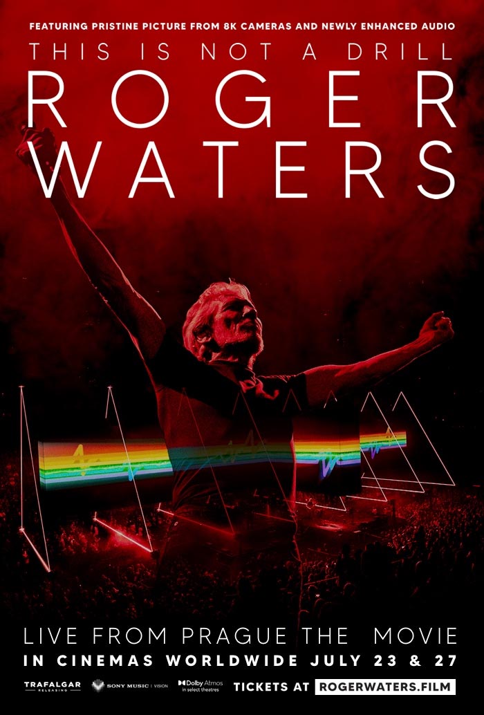 Roger Waters „This Is Not A Drill: Live From Prague – The Movie“ ist heute weltweit in den Kinos ...