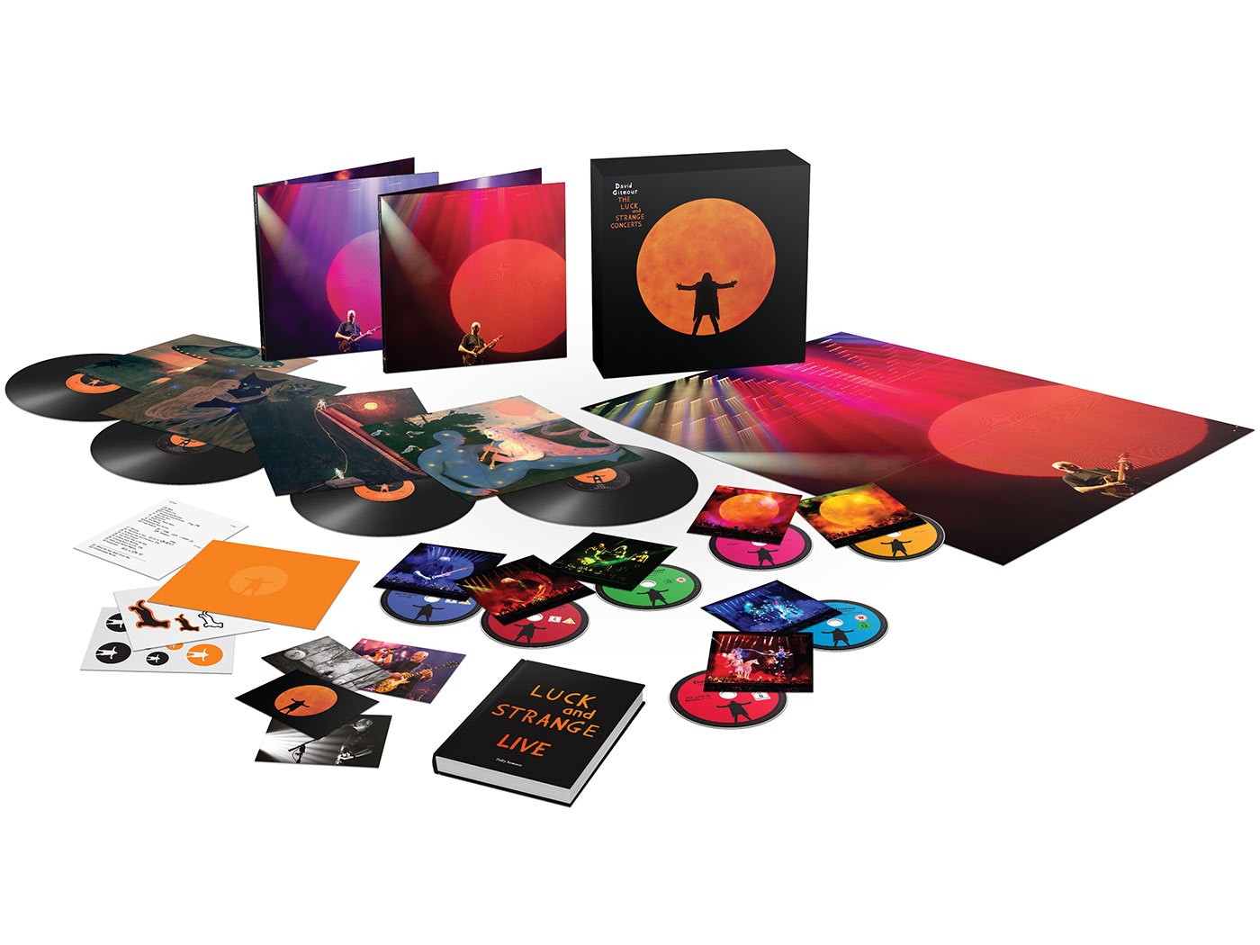 David Gilmour The Luck and Strange Concerts, Deluxe Box Set