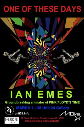 David Gilmour bei Ian Emes Ausstellung | Pulse & Spirit